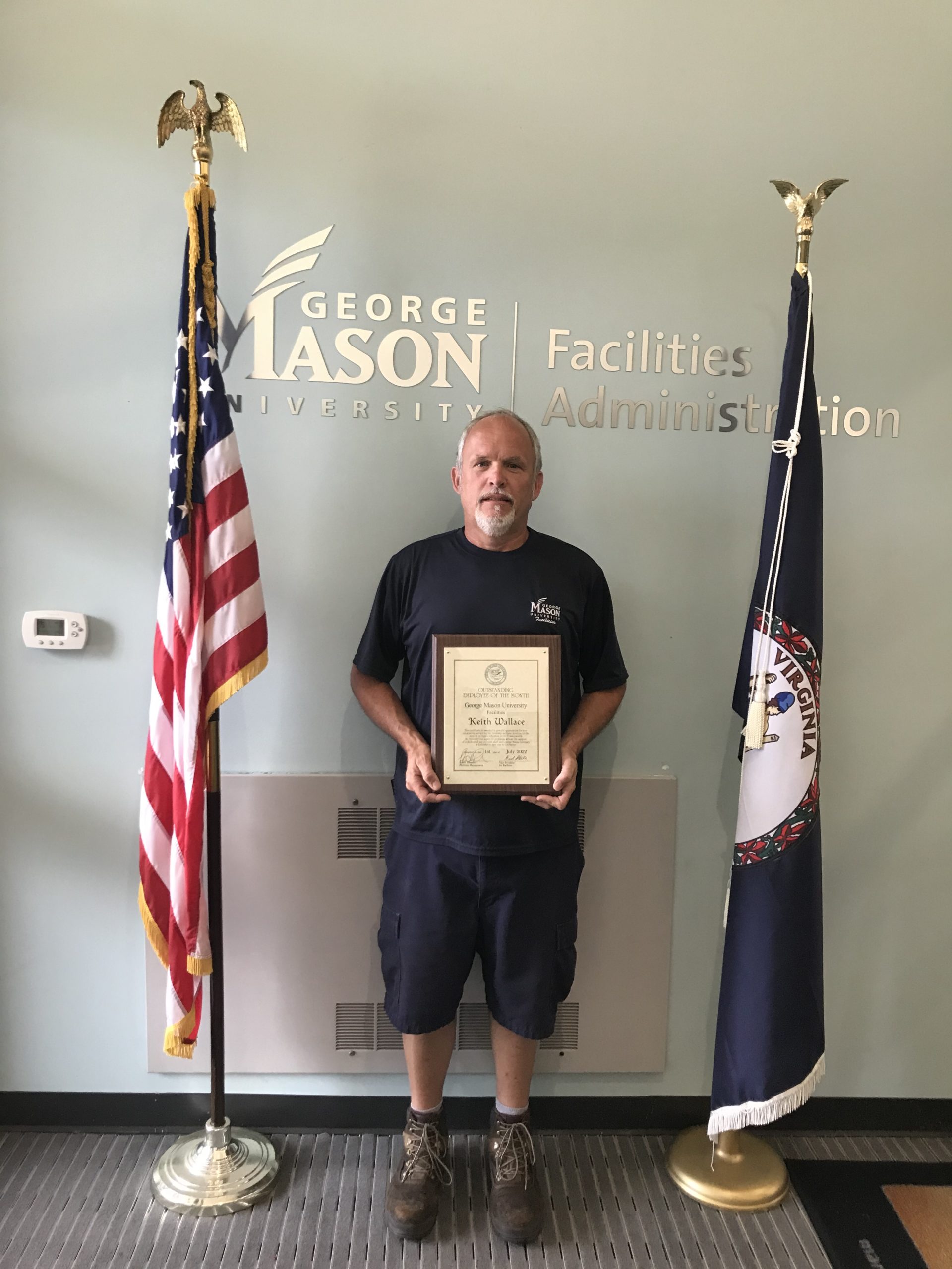 July 2022 Facilities Employee of the Month – Keith “Wally” Wallace ...
