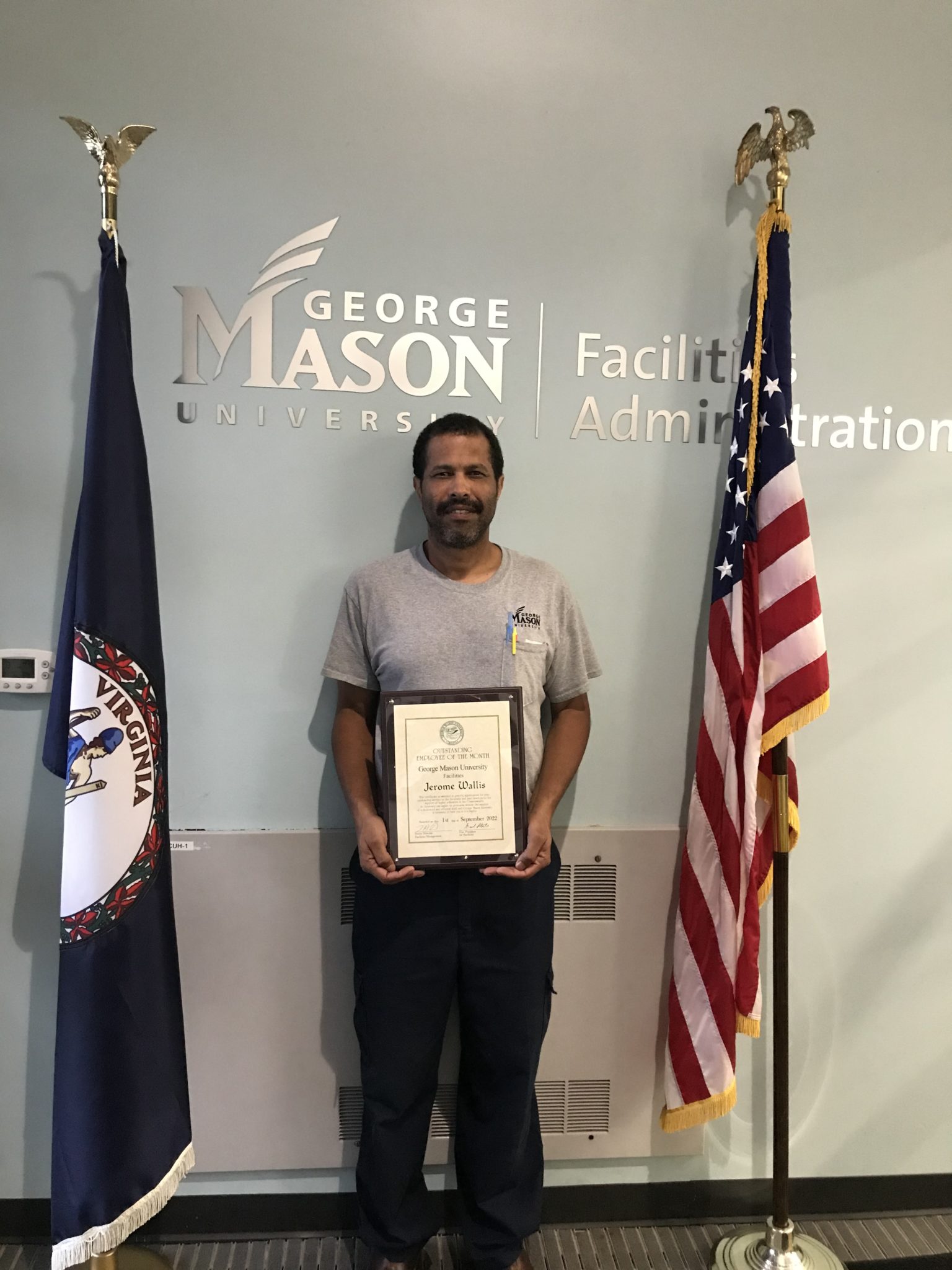 September 2022 Facilities Employee of the Month – Jerome Wallis ...