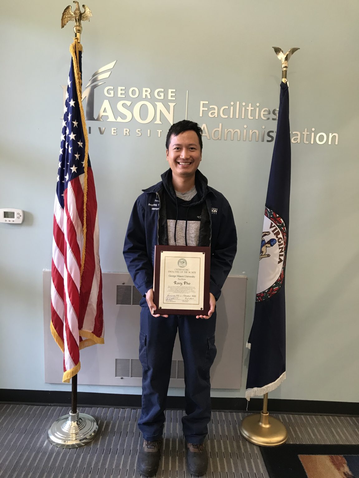 October 2022 Facilities Employee of the Month – Ravy Pho – Facilities