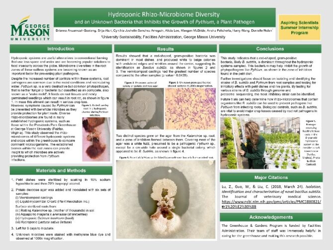 Greenhouse & Gardens Partners with Aspiring Scientists Summer ...