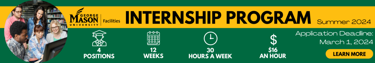 Facilities Summer Internship – Facilities