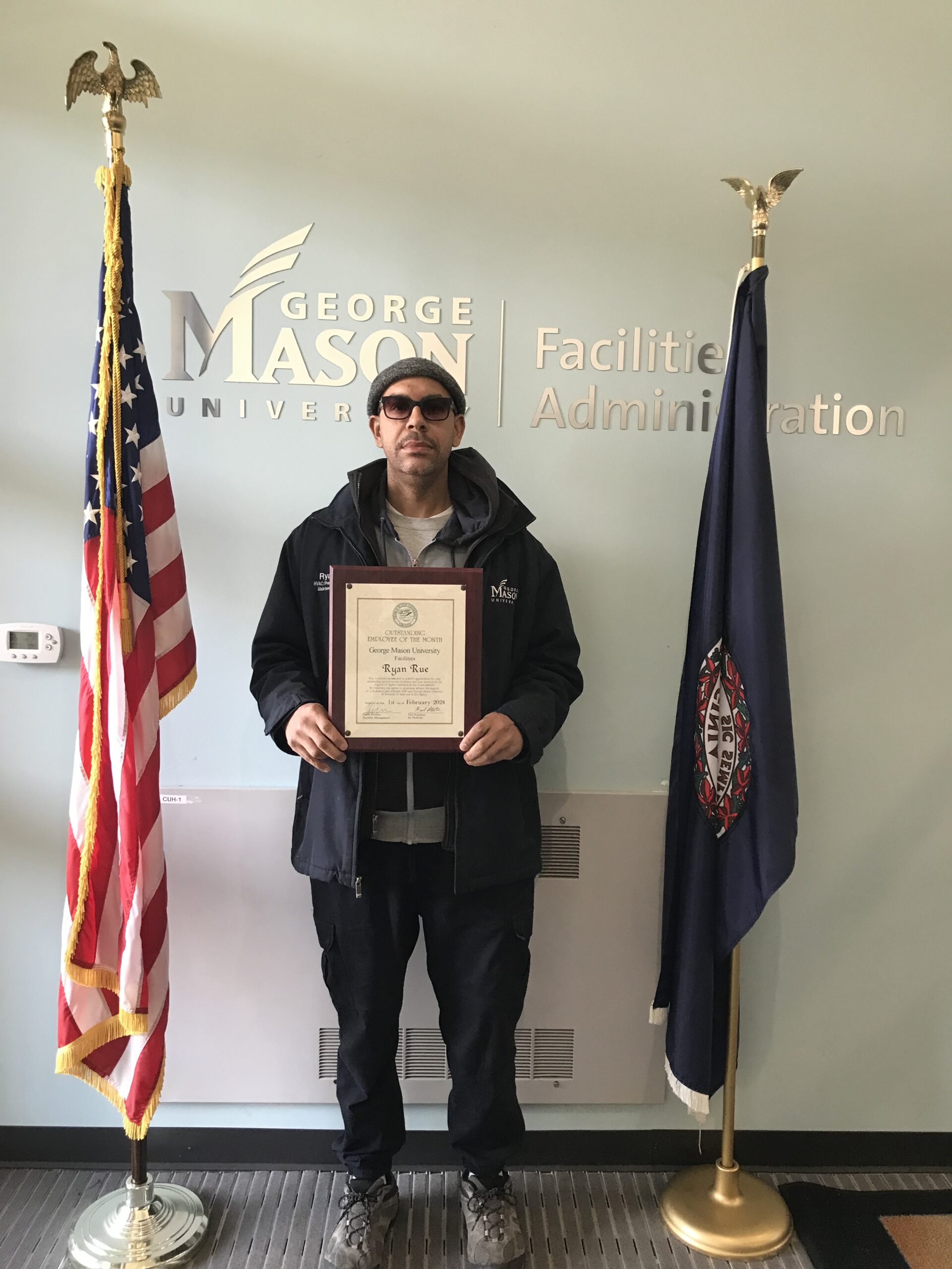 February 2024 Facilities Employee of the Month – Ryan Rue – Facilities